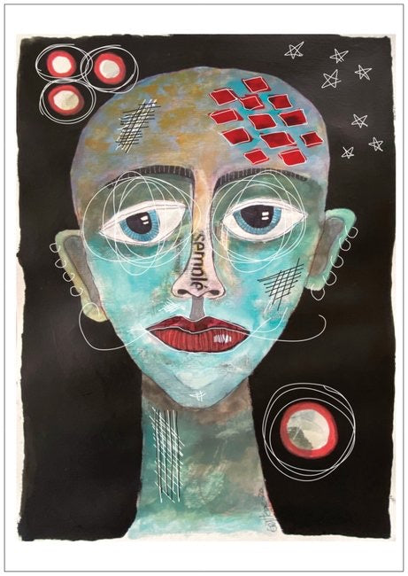 A5 Kunstkort Avatar – Gry Hege